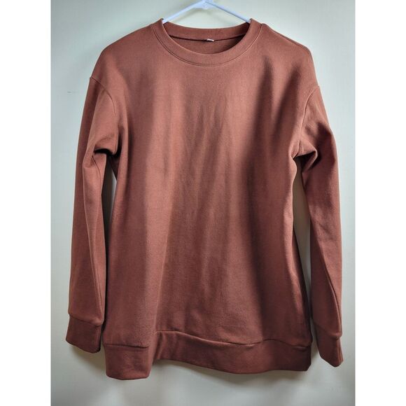 Amazon | Sweaters | Amazon Crewneck Womens Small Longsleeved Rust ...